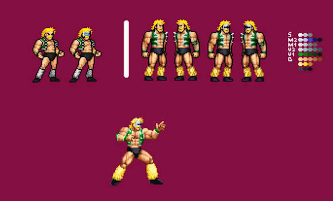 Draw custom pixel art, 2d animation, game art, game asset in sprite sheet by Sammy_design22 | Fiverr