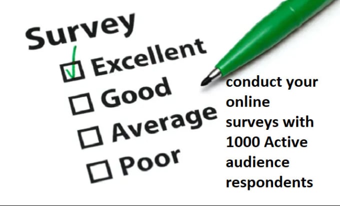 Conduct your online surveys with 1000 active audience respondents by ...