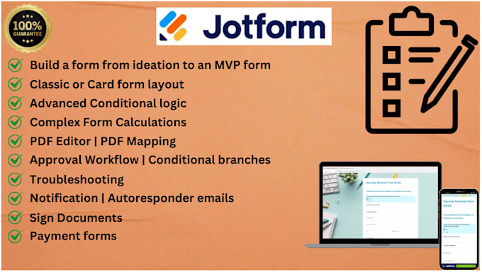 Create your jotforms conditional logic, calculation, approval flow by Richardallado | Fiverr