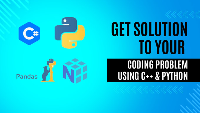 Solve python and cpp challenges by Mahzabin001 | Fiverr Solve python and cpp challenges by Mahzabin001 | Fiverr
