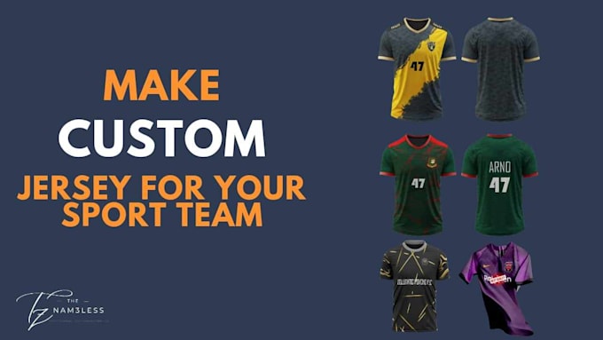 Unique custom soccer jersey design, stand out on the field by Thunder ...