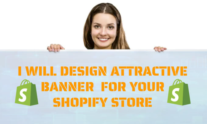 Design eye catchy banner for your shopify store hero section by ...