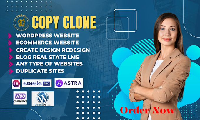 Design , redesign , cloning , and landing page of website by Kashan_mughal | Fiverr