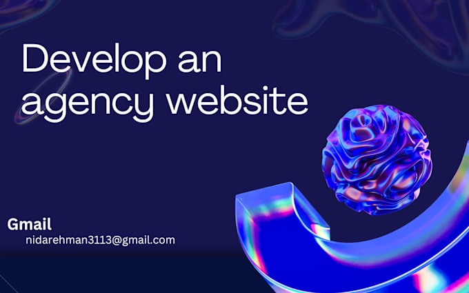 Develop any agency website by Skyangle2412 | Fiverr