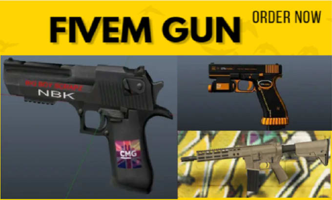 Create fivem gun pack for your fivem server by Arise_123 | Fiverr