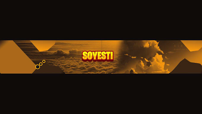 Make an epic banner for your youtube channel by Soyestii | Fiverr