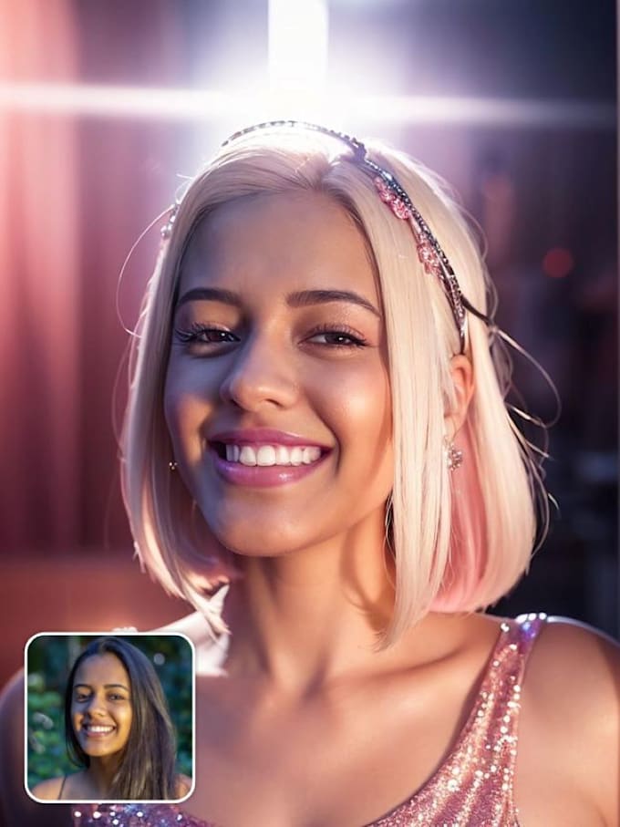 Photoshop you in these styles, apocalypse, barbie, and cyberpunk by ...