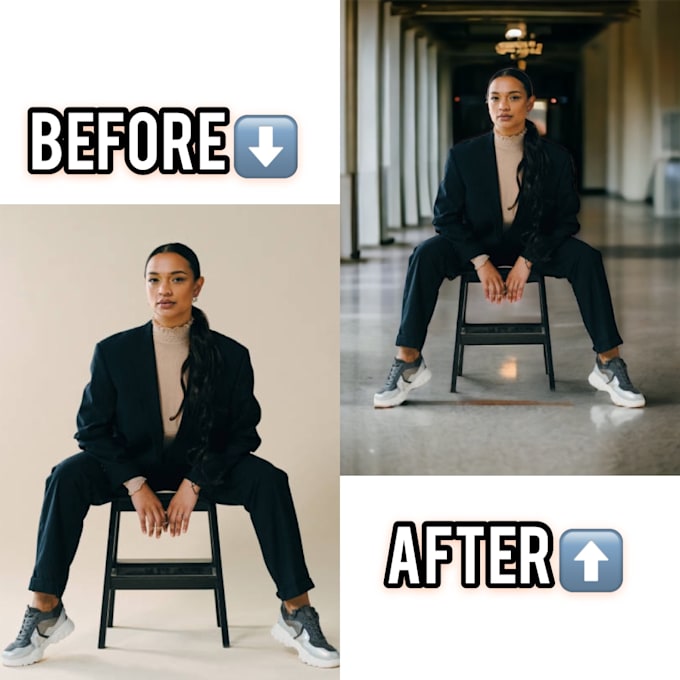 Transform your photo background by Therealena | Fiverr