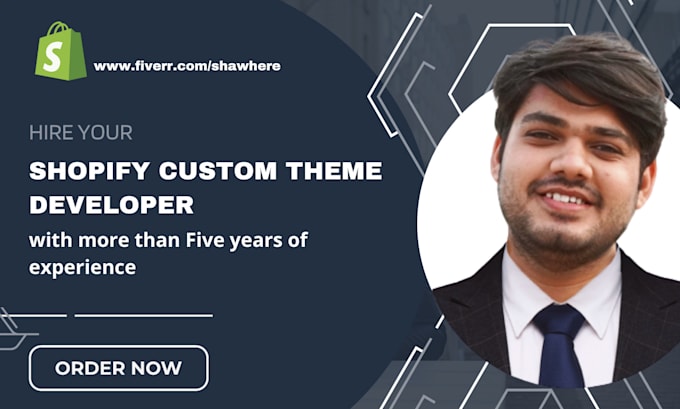 Create a custom shopify theme of your choice for your shopify website by Shawhere | Fiverr