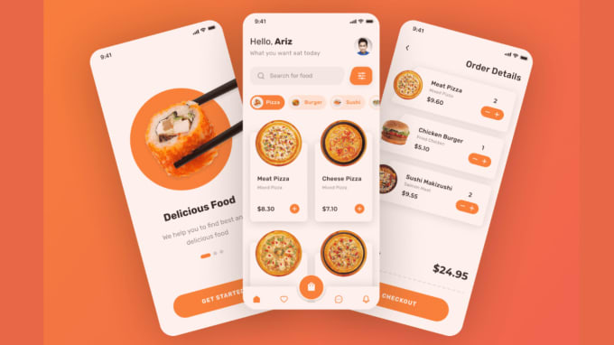Design splash screen, onboarding, walk through screen, mobile app by ...