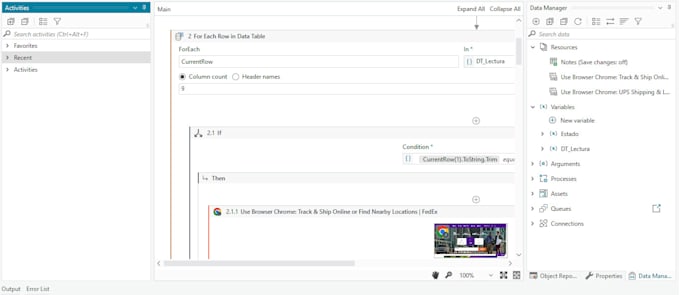 Develop rpa using uipath studio by Jfcamarena | Fiverr