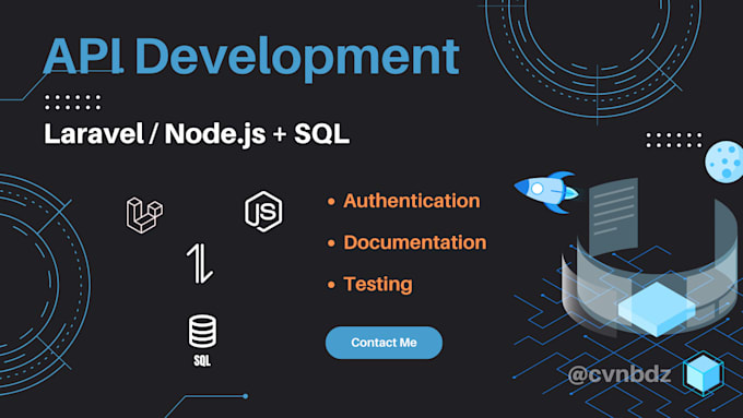 Build Api For Your Backend App Using Laravel Or Express By Cavanbdz Fiverr 7157