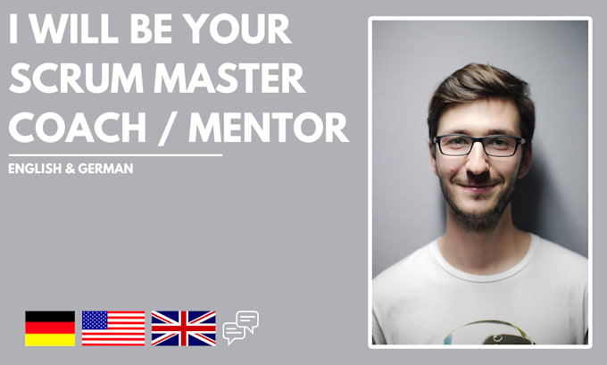 Be your coach and mentor in scrum as a scrum master via chat by Basti_sei | Fiverr