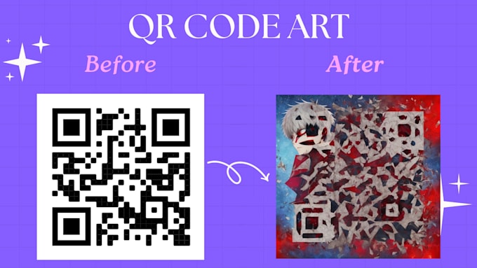 Custom qr code art with ai stable diffusion by Defnilay | Fiverr