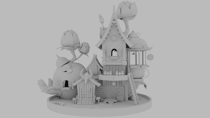 Create stunning 3d models of environments by Sharpad | Fiverr