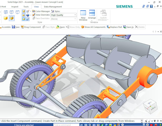 Do Cad Models And Working Drawings In Solid Edge And Autocad By Wisdom