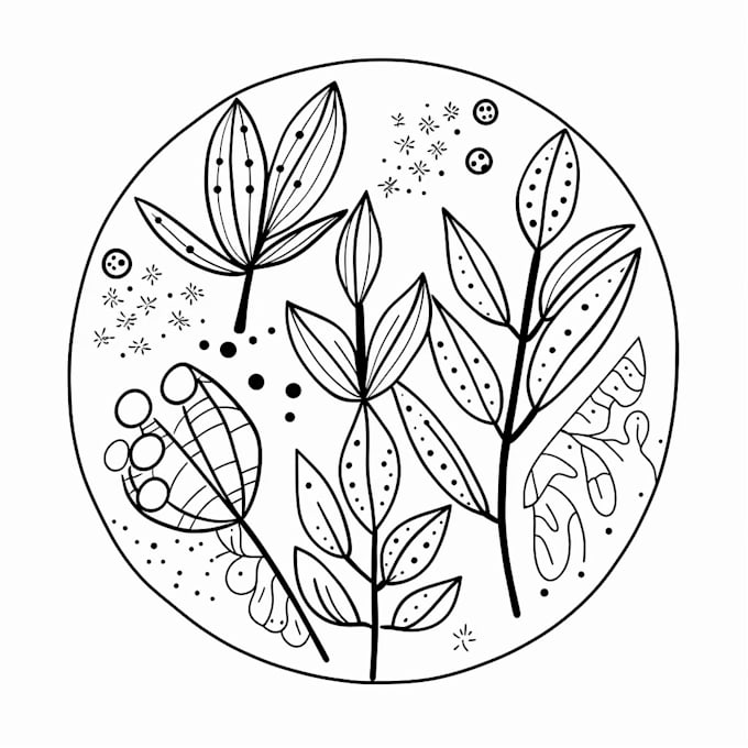 Create vectorized coloring pages with midjourney by Danielaserban | Fiverr