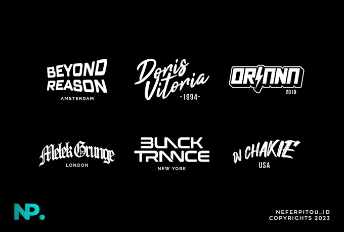 Make a simple awesome logo for music, band, singer or dj by Neferpitou ...