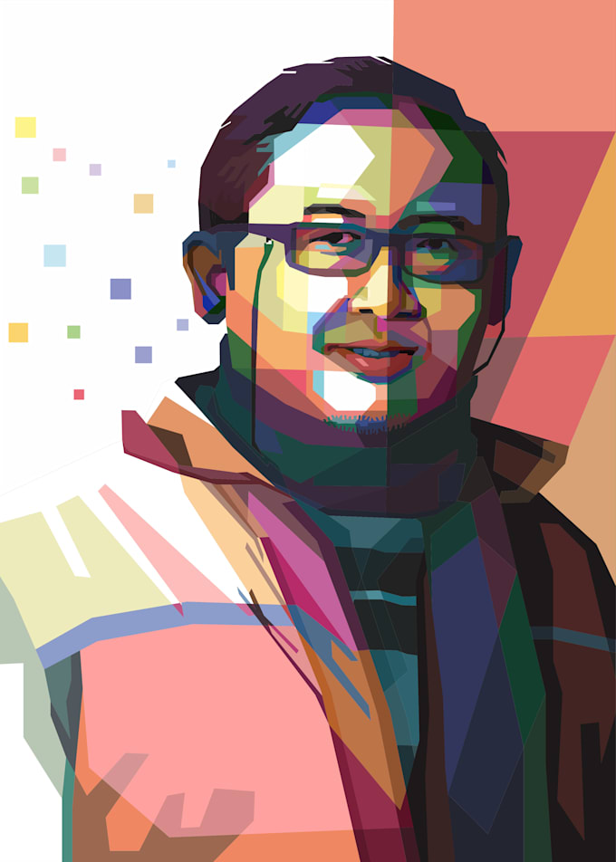 Make an unique and limited wpap pop art potrait artwork by Robbiedzik ...
