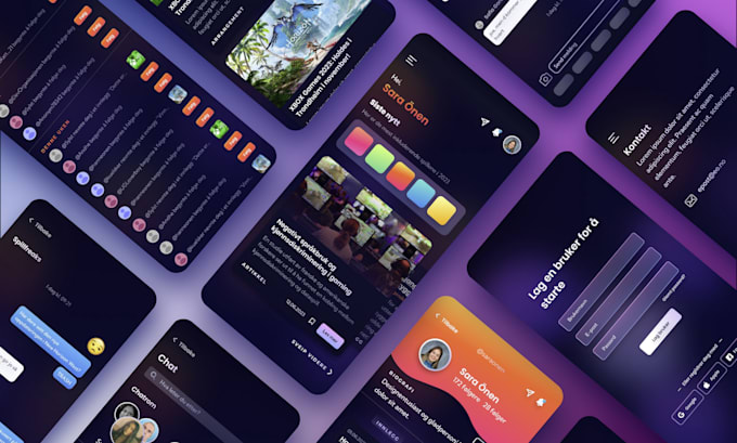 Create high quality designs for websites and mobile apps ux ui design ...