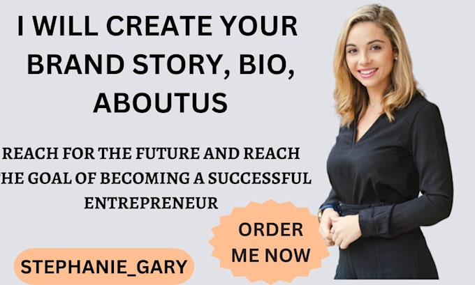 Write an impressive brand story, biography, that creates a strong brand ...