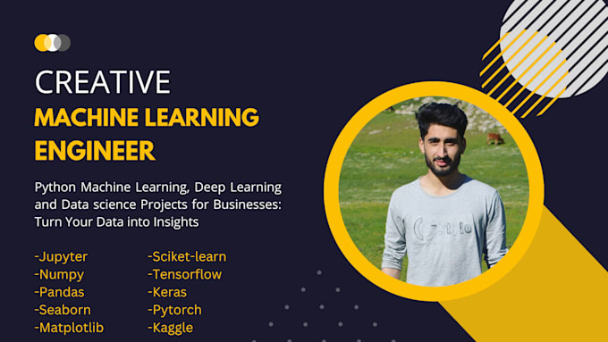 Do machine learning and deep learning python projects by Arifantarctic ...