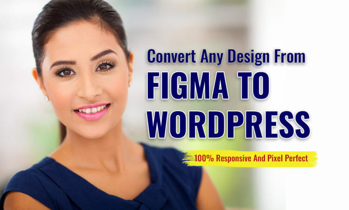 Convert your design from figma to elementor wordpress by Technology_gal | Fiverr