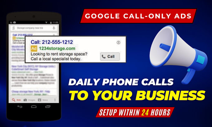 Setup and manage google call only ad campaigns and conversion tracking ...