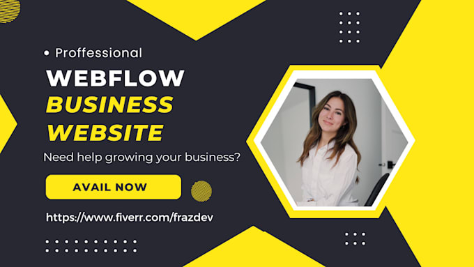 Design a stunning website using webflow by Frazdev | Fiverr