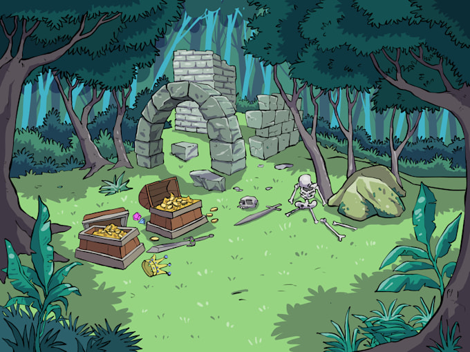 Design stunning 2d game assets, characters, backgrounds by Gumacreative ...