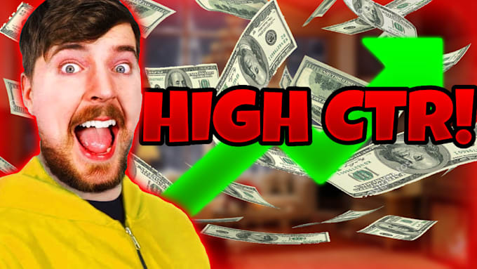 Design a perfect youtube thumbnail with a high ctr and view rate by ...