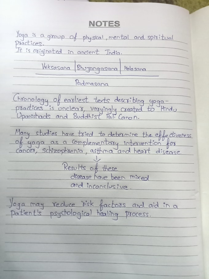 Do your handwriting work by Anand9972 | Fiverr