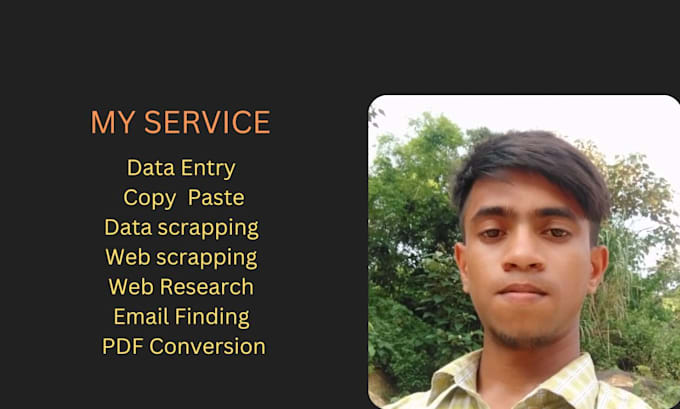Do masterly data entry, data scraping, web scraping by Mdjamichowdhury ... Do masterly data entry, data scraping, web scraping by Mdjamichowdhury ...