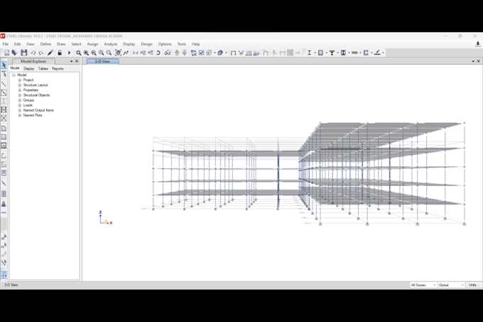 Do civil engineering structural design and analysis by Abdullahq009 | Fiverr