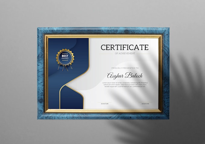 Create expert certificate template and award worthy diplomas by ...