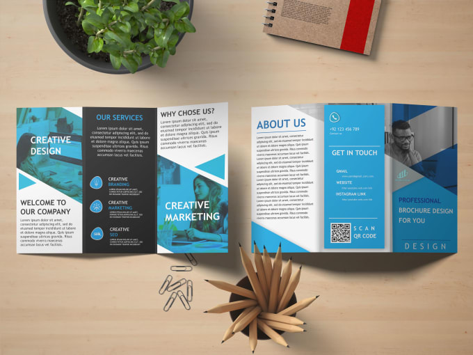 Create marketing brochure design by Sami_ullah34 | Fiverr