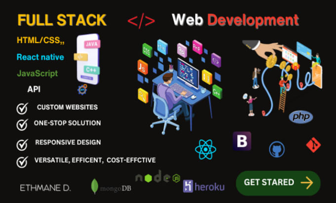 Expert Full Stack Web Dev React Node Javascript By Devgeniusweb Fiverr