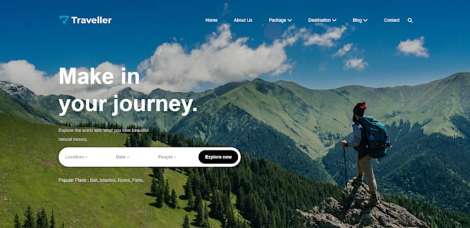 Create front end development html, css bootstrap, js by Techaffiliate ...