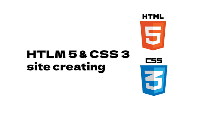 Create internet sites with html5 and css3 by Tymofii_hudimov | Fiverr