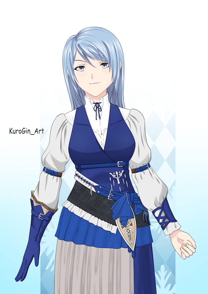 Do anime drawings, character design and anime profiles by Kurogin_art ...