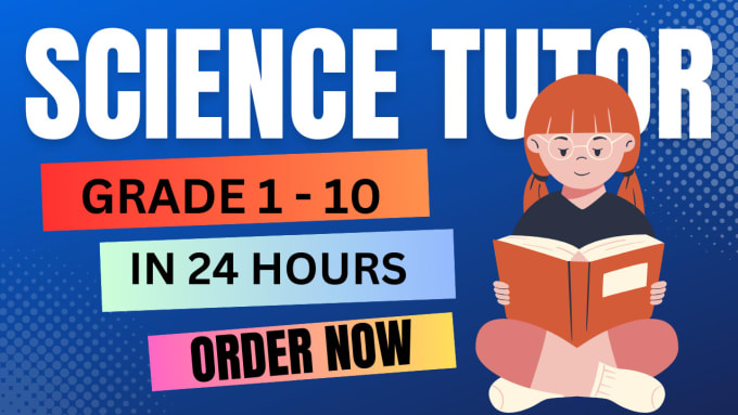 Be your expert biology and science subjects tutor by Robinaxyz | Fiverr