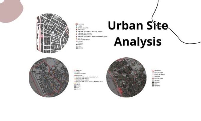 Do urban site analysis in architecture diagram style by Tamy_jeniffer ...