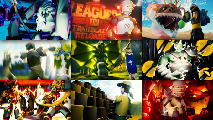 Create 3d oldschool runescape thumbnails by Callumclancy | Fiverr