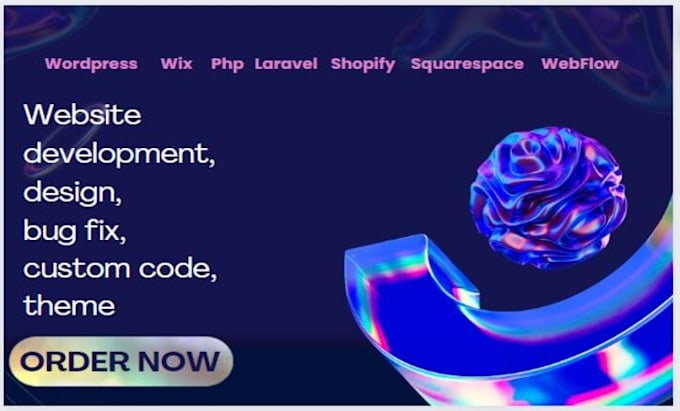 Create trendy technology website wordpress shopify wix webflow custom by Crest_experts | Fiverr