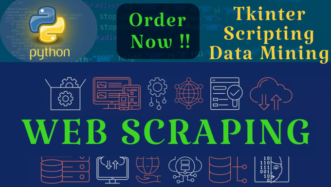 Code Python Scripts For Web Scrapping And More With Tkinter By Hamzajanjua247 Fiverr