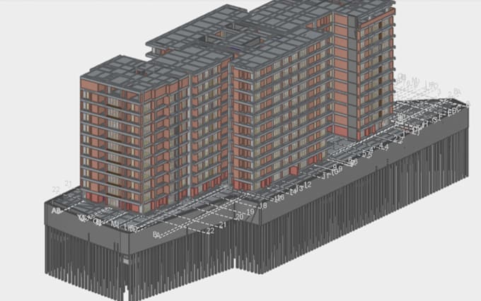 Design A Complete Bim Model With Services On Revit By