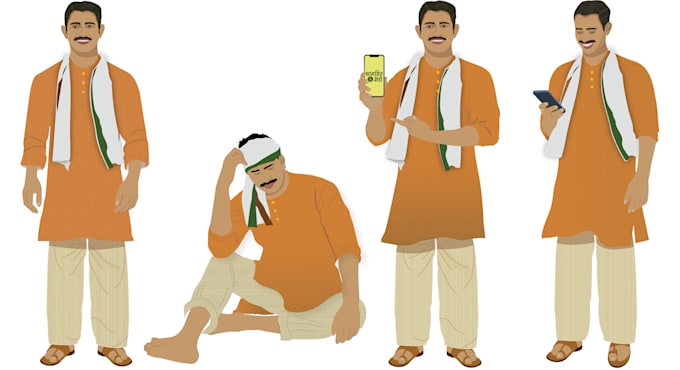 Illustrate your vision with stunning vector characters in adobe ...