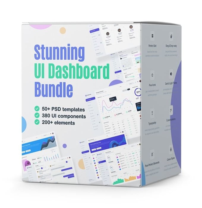 Bundle name stunning ui dashboard bundle by Zakarya_online | Fiverr