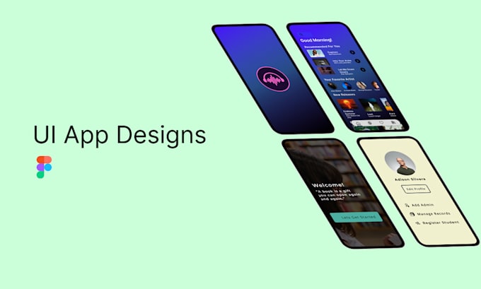 Design beautiful ui for your app in figma by Komal_phadte | Fiverr
