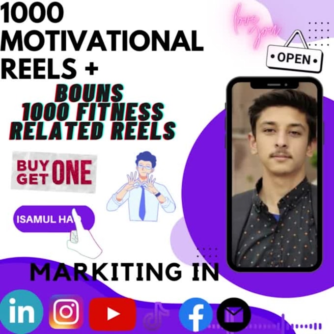 Make The Motivational Reel For Youtube By Isamulhaqmurtza Fiverr